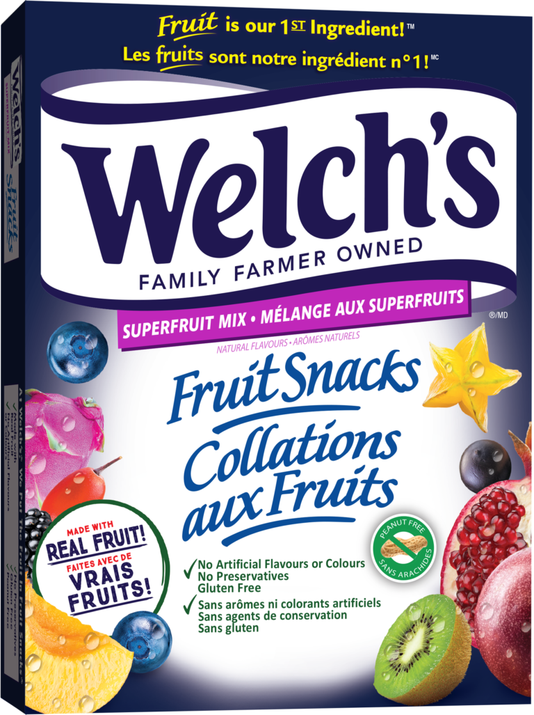 Collations aux Fruits de Welch’sᴹᴰ - Collations aux Fruits de Welch’sᴹᴰ